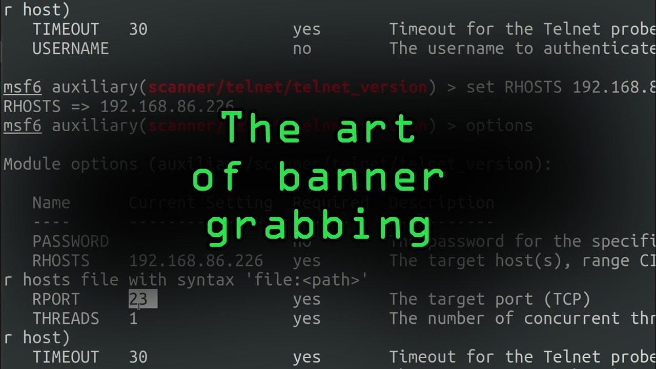 Banner Grabbing for System Info: A Key Step in Ethical Hacking - Spy Wizards Blog